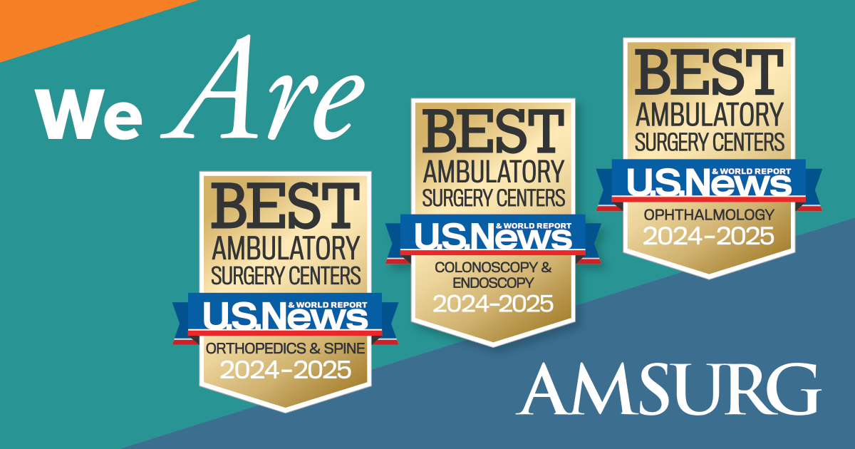U.S. News & World Report Names 57 AMSURG ASCs Among Best in Nation